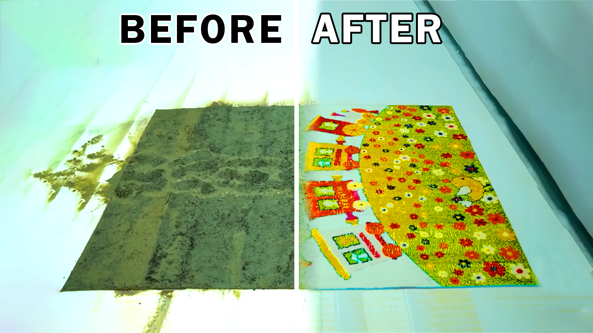 Dirty Carpet Cleaning – Satisfying Rug Cleaning ASMR | Carpet Cleaning Video