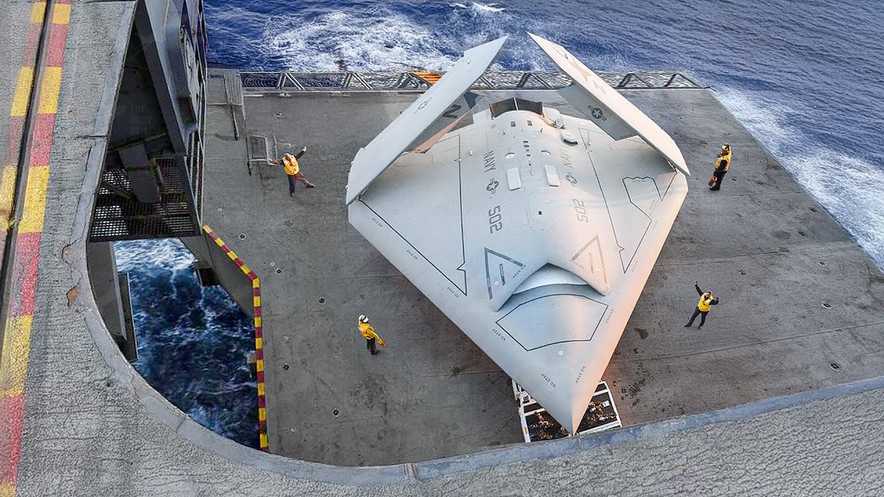 New US Navy combat drone set to launch in the ocean