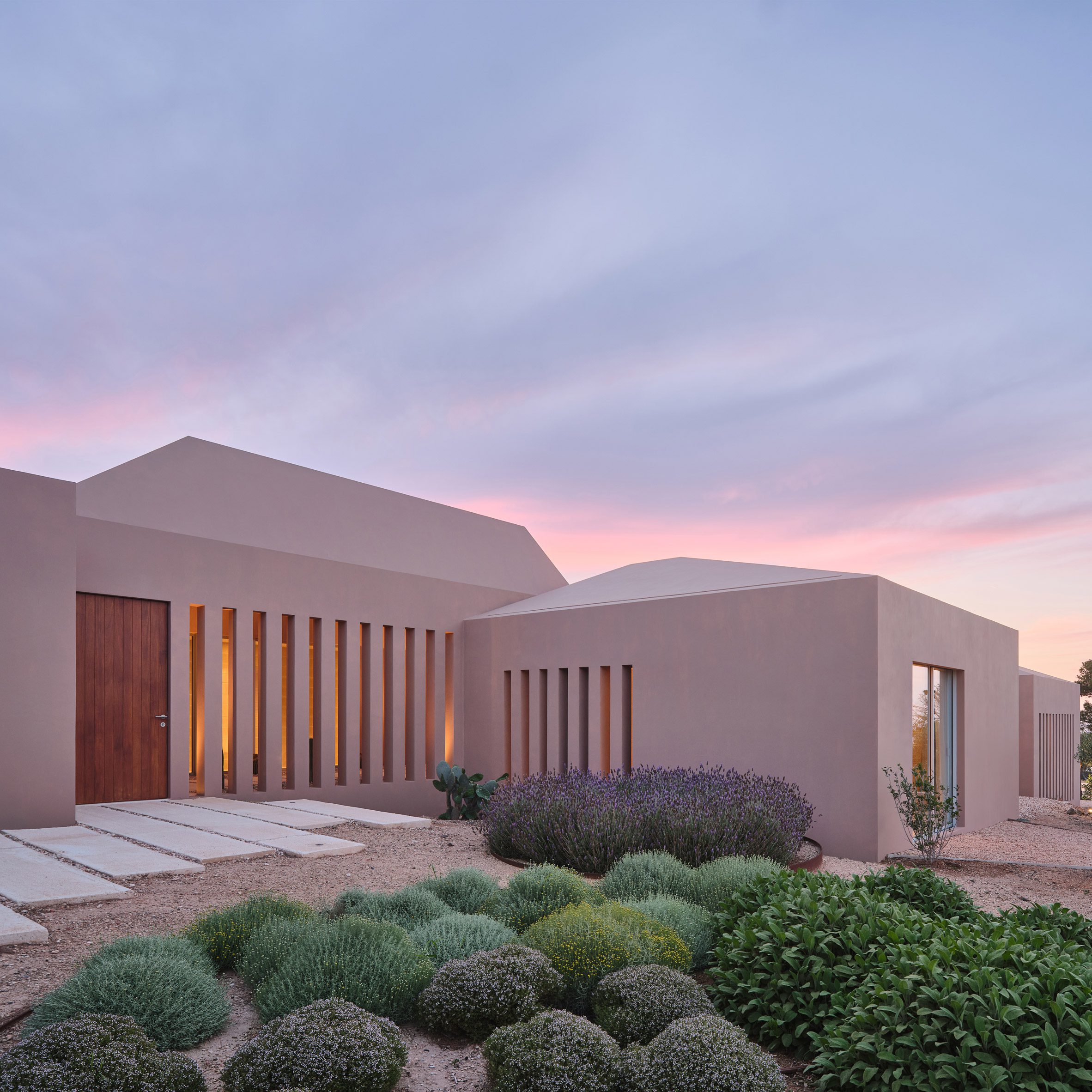 Seven homes crowned with statement pyramidal roofs