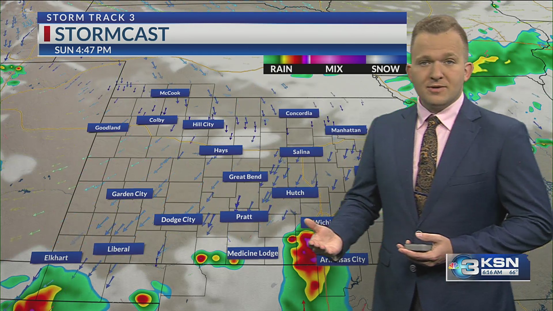 Storm Track 3 Forecast: Warm and humid, scattered severe storms this ...