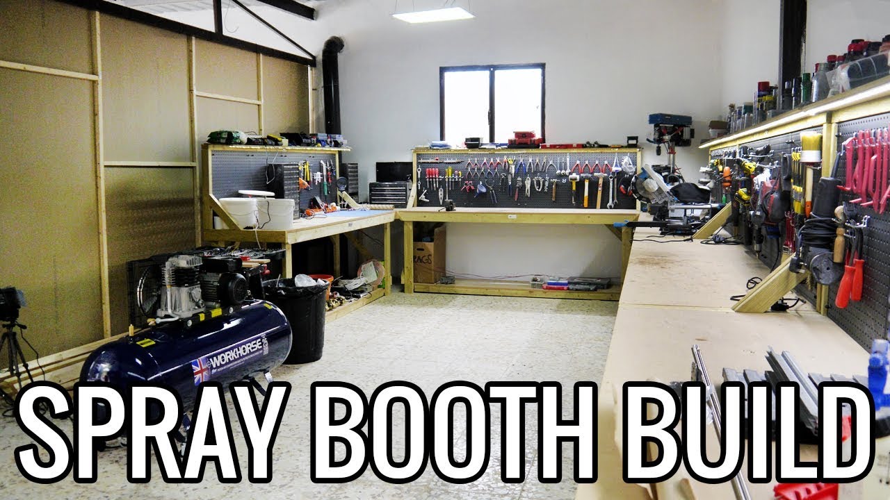 Diy Workshop Build: Spray Booth Setup