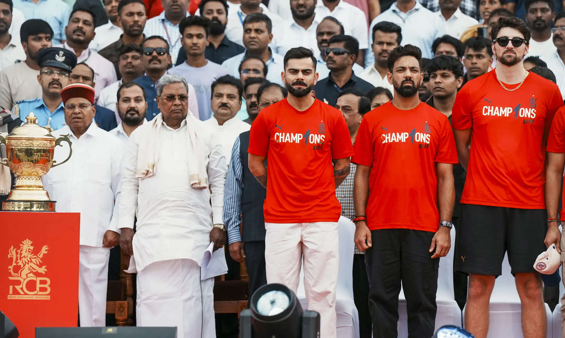 Karnataka CM defends holding RCB felicitation at Vidhana Soudha despite ...