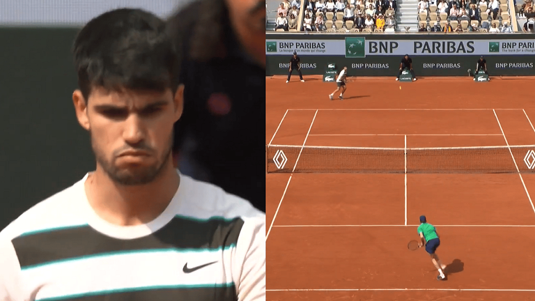 Carlos Alcaraz Shows Exemplary Sportsmanship During Roland-Garros 2025 ... Carlos Alcaraz Shows Exemplary Sportsmanship During Roland-Garros 2025 ...