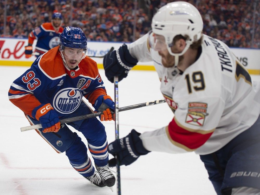Major shake-up on Oilers defence, and ace forward missing from practice