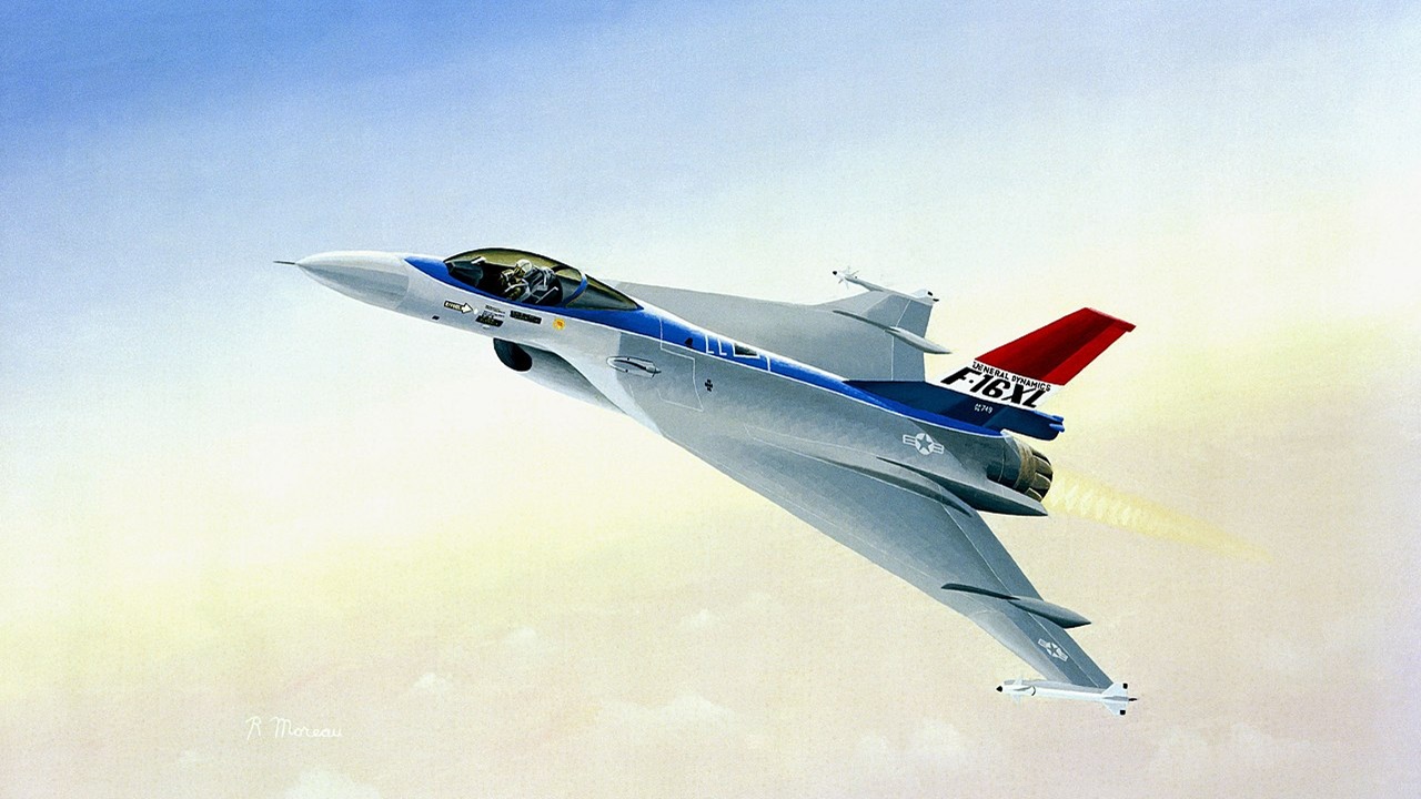 The Air Force Once Super-Sized the F-16 Fighter—and It Was Great