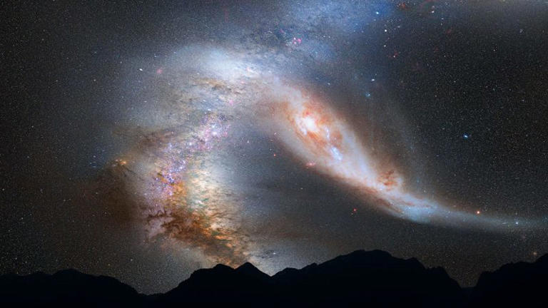 Experts say Milky Way has 50-50 chance of colliding with neighbor ...