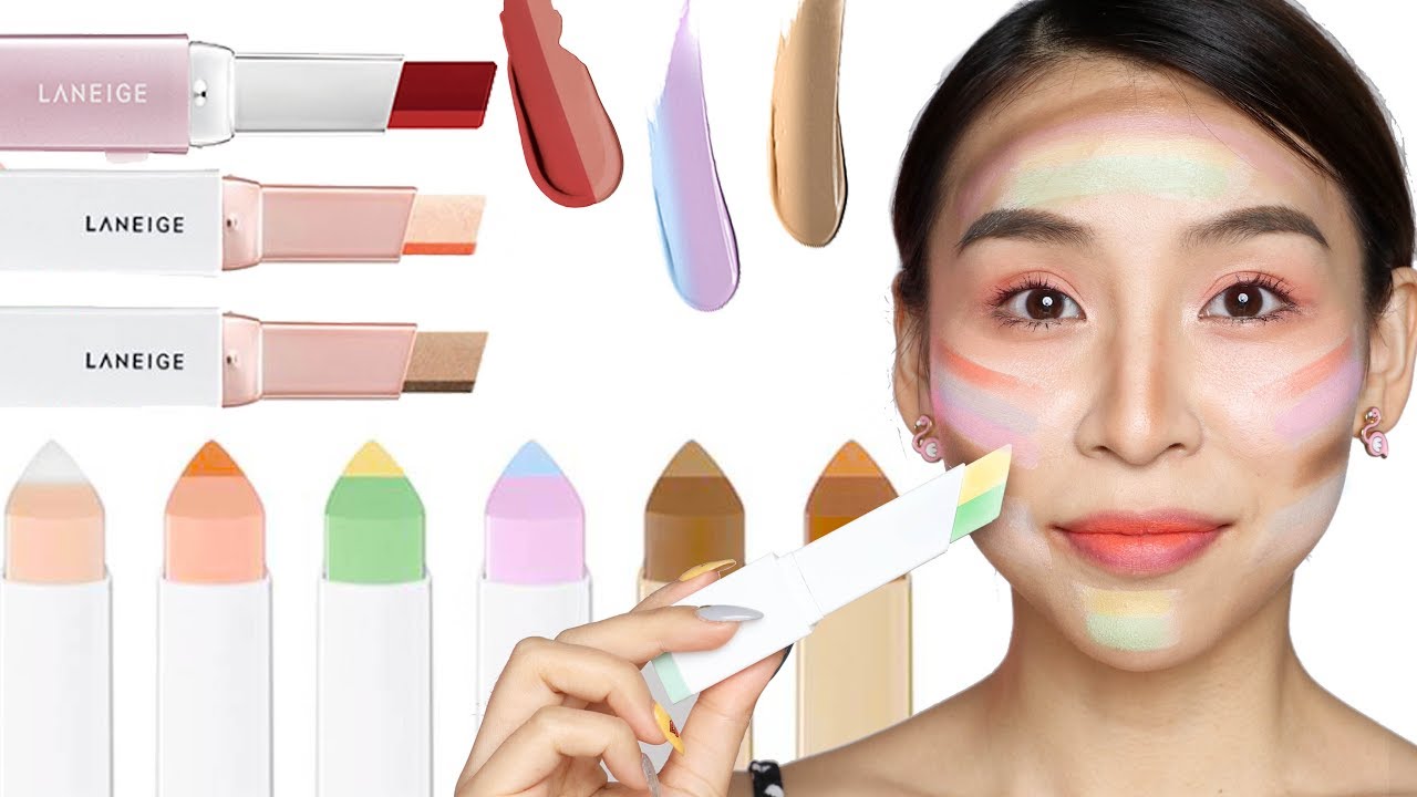 Trying Laneige’s Two-Tone Makeup Full Face! | Tina Yong