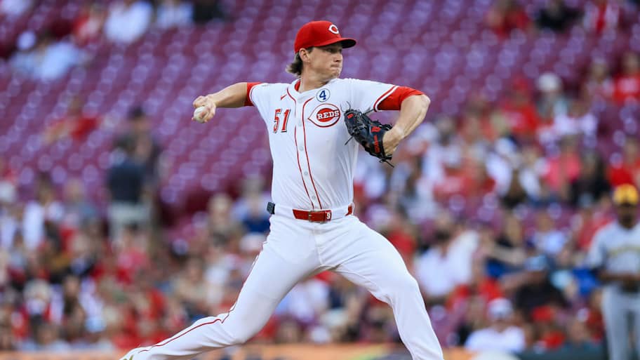 Watch: Cincinnati Reds Starting Pitcher Brady Singer Hit in Arm by Line ...