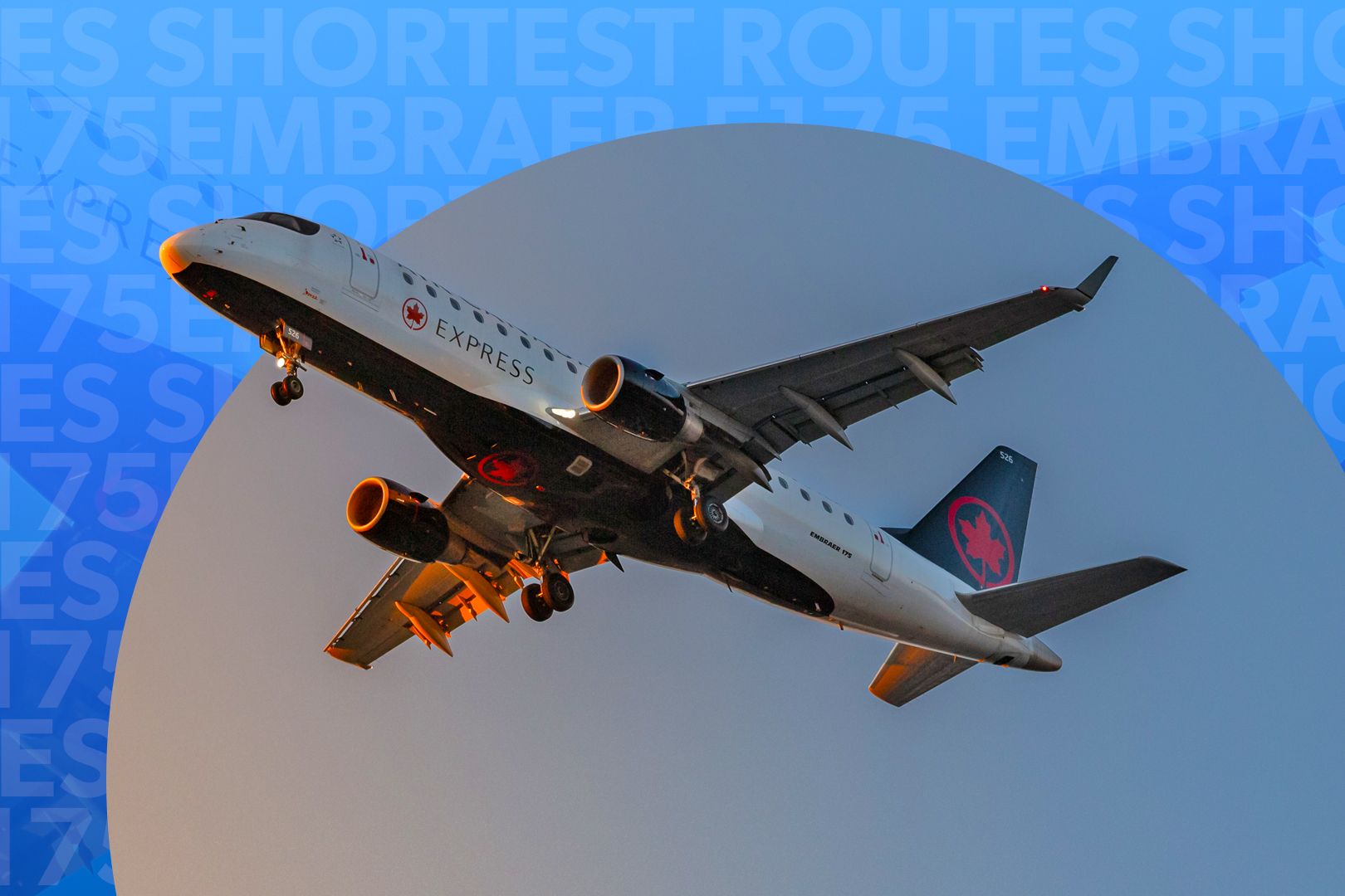 These Are Air Canada's Quickest Embraer E175 Routes