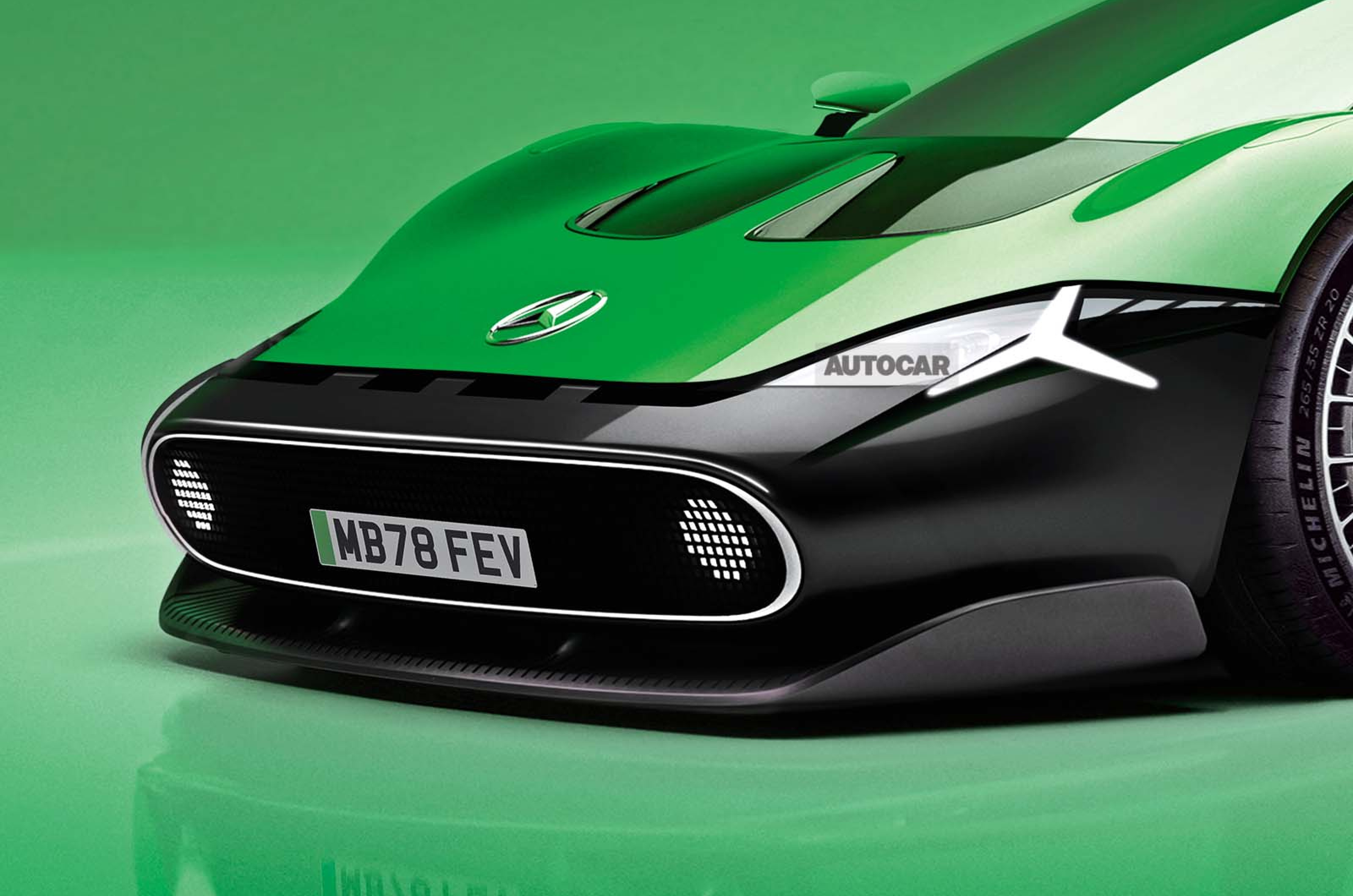 AMG prepares retro electric supercar as its first EV