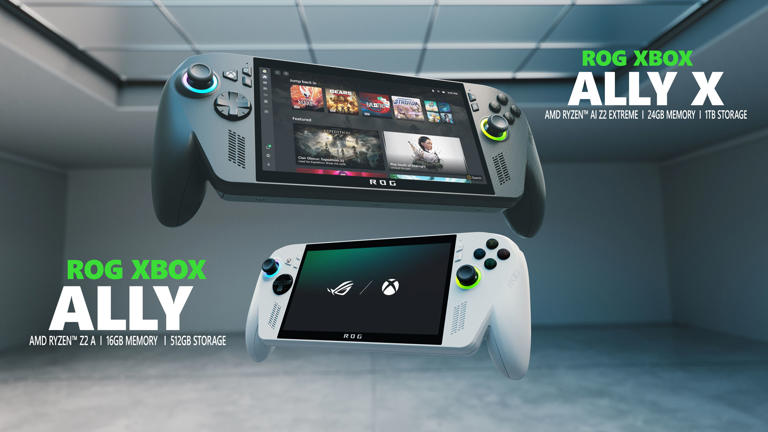 ROG Xbox Ally handheld gaming devices are real and will be released ...