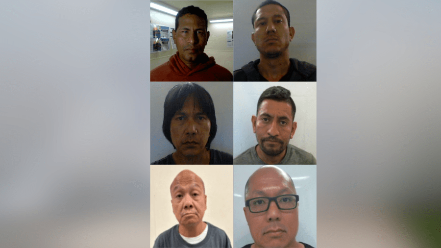 Federal officials release names, photos of 6 immigrants detained by ICE ...
