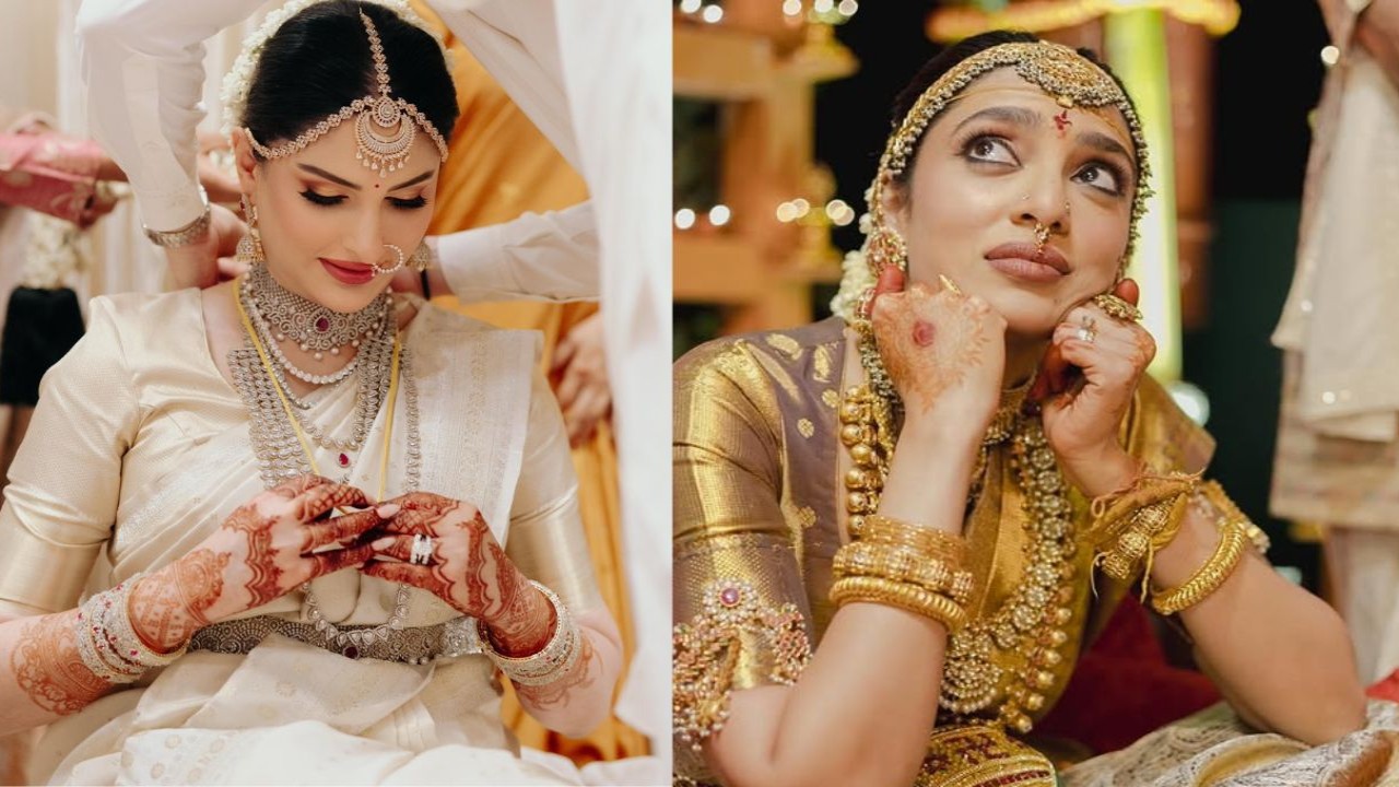 Sobhita Dhulipala vs Zainab Ravdjee: Here's a look at Akkineni Bahus' bridal outfits