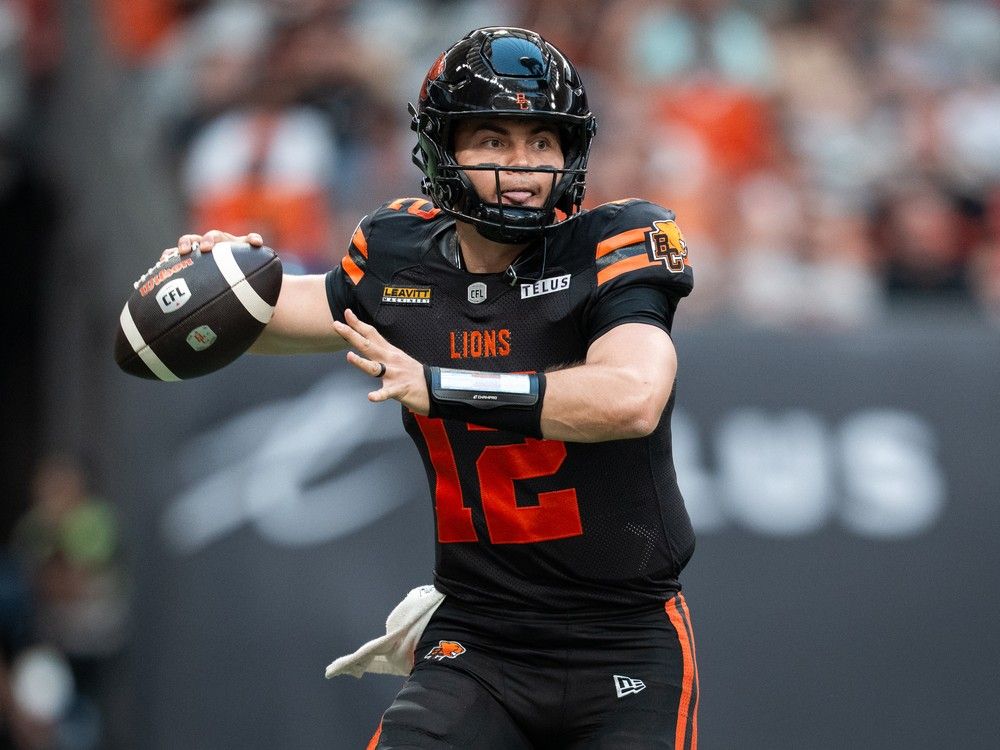 B.C. Lions: Nathan Rourke aces first exam, bigger test awaits against ...