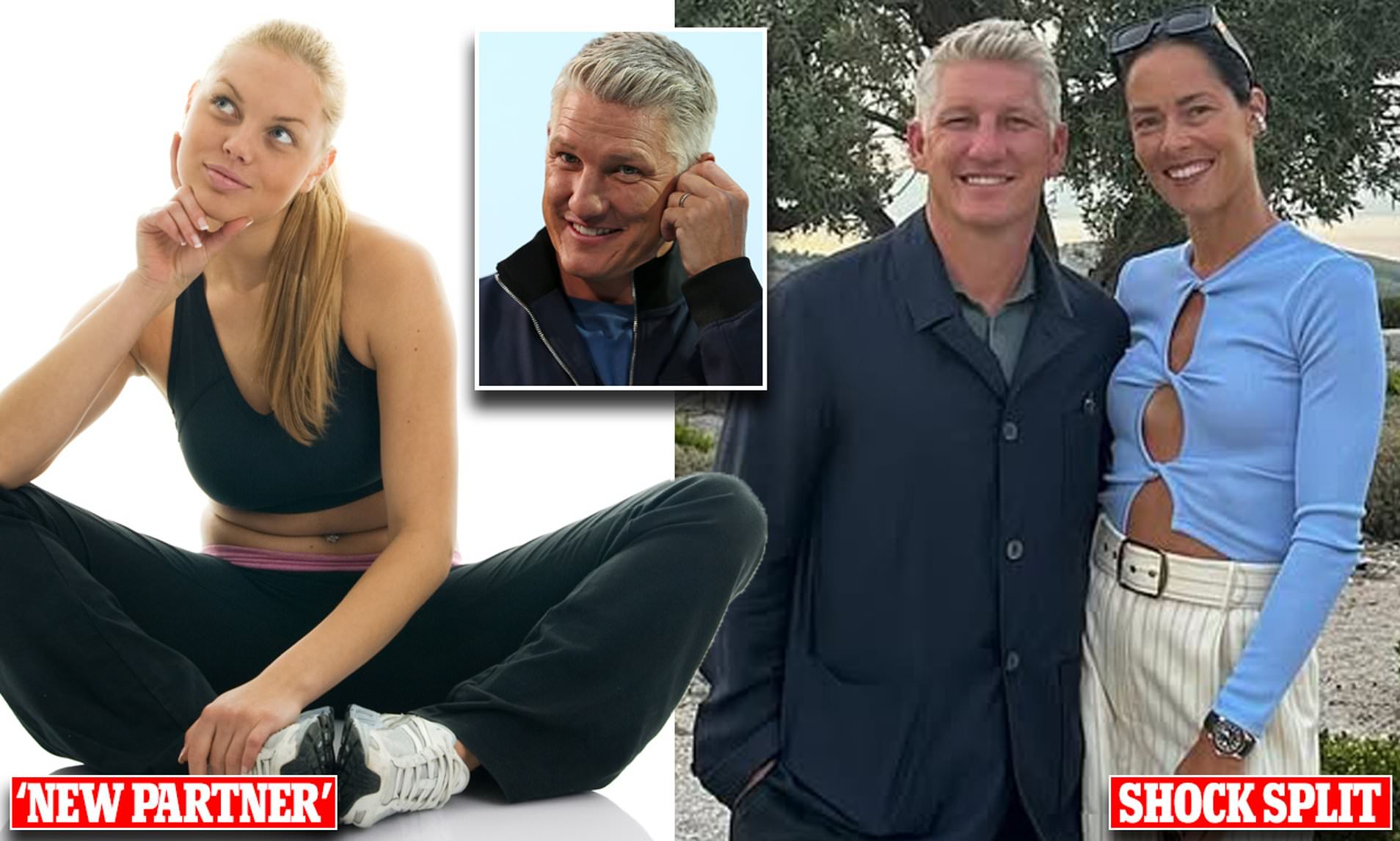 Schweinsteiger pictured kissing woman after Ivanovic split