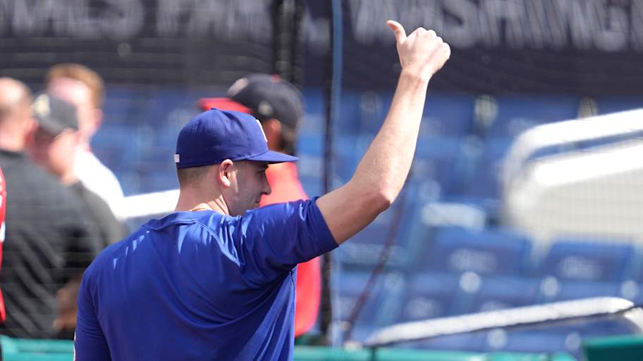 Rangers vs. Nationals rain delay, start time: When is first pitch at ...