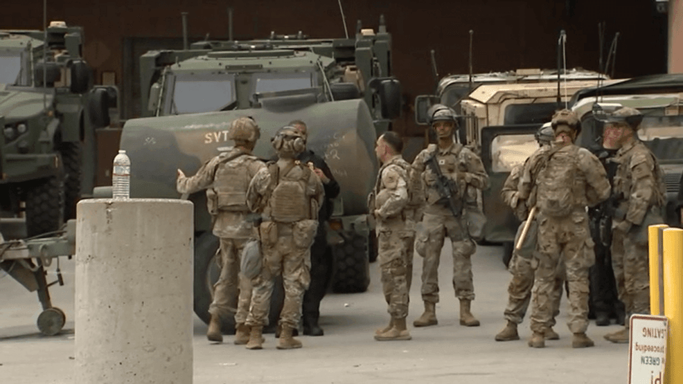2,000 National Guard troops arrive in Los Angeles amid ICE protests