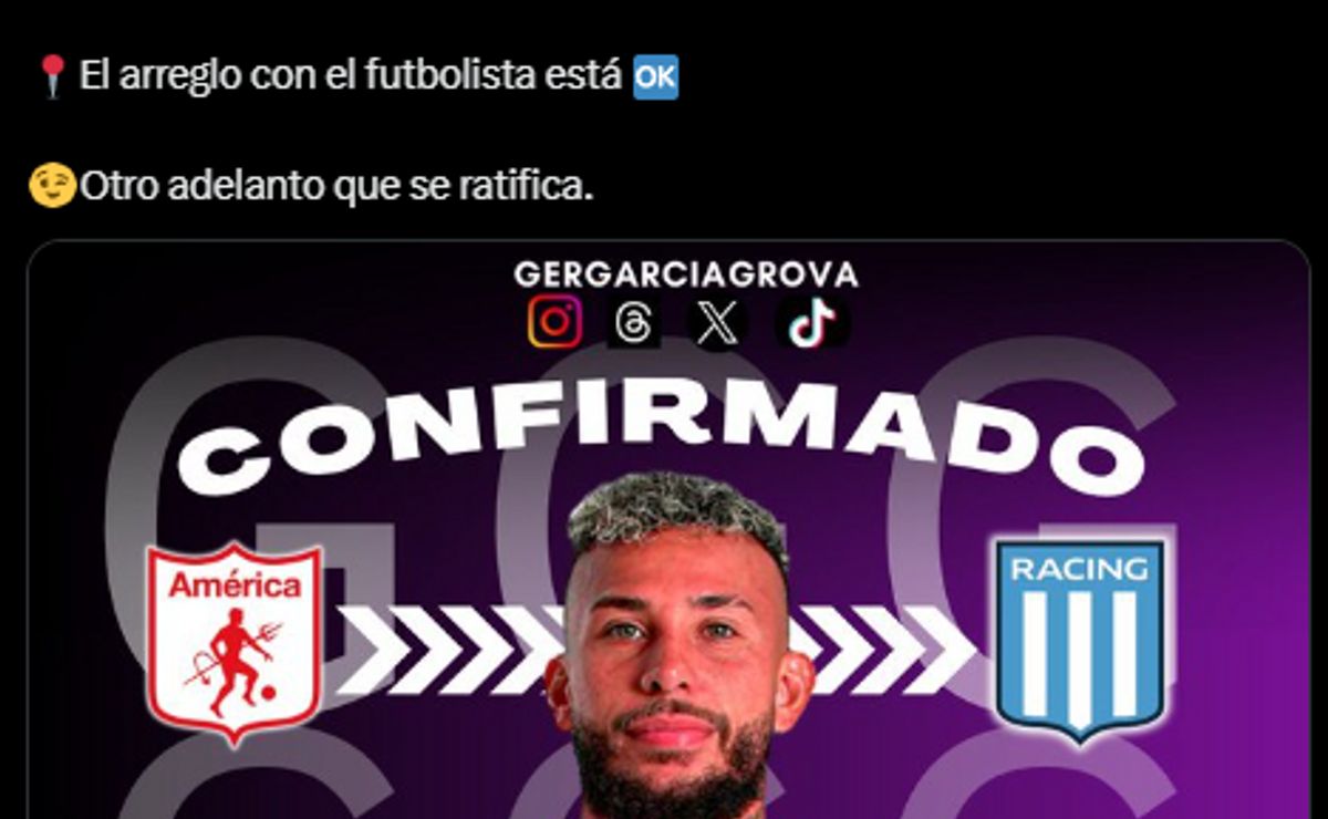 Llora América de Cali: Acuerdo total de Duván Vergara con un grande de ...