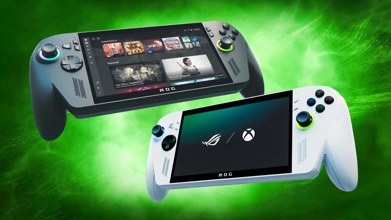 The 'Xbox Ally' and 'Xbox Ally X' are super-charged PC gaming handhelds ...