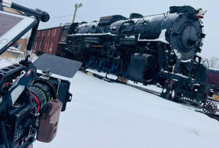 Pere Marquette 1225 ready to run. 'North Pole Express' season starts