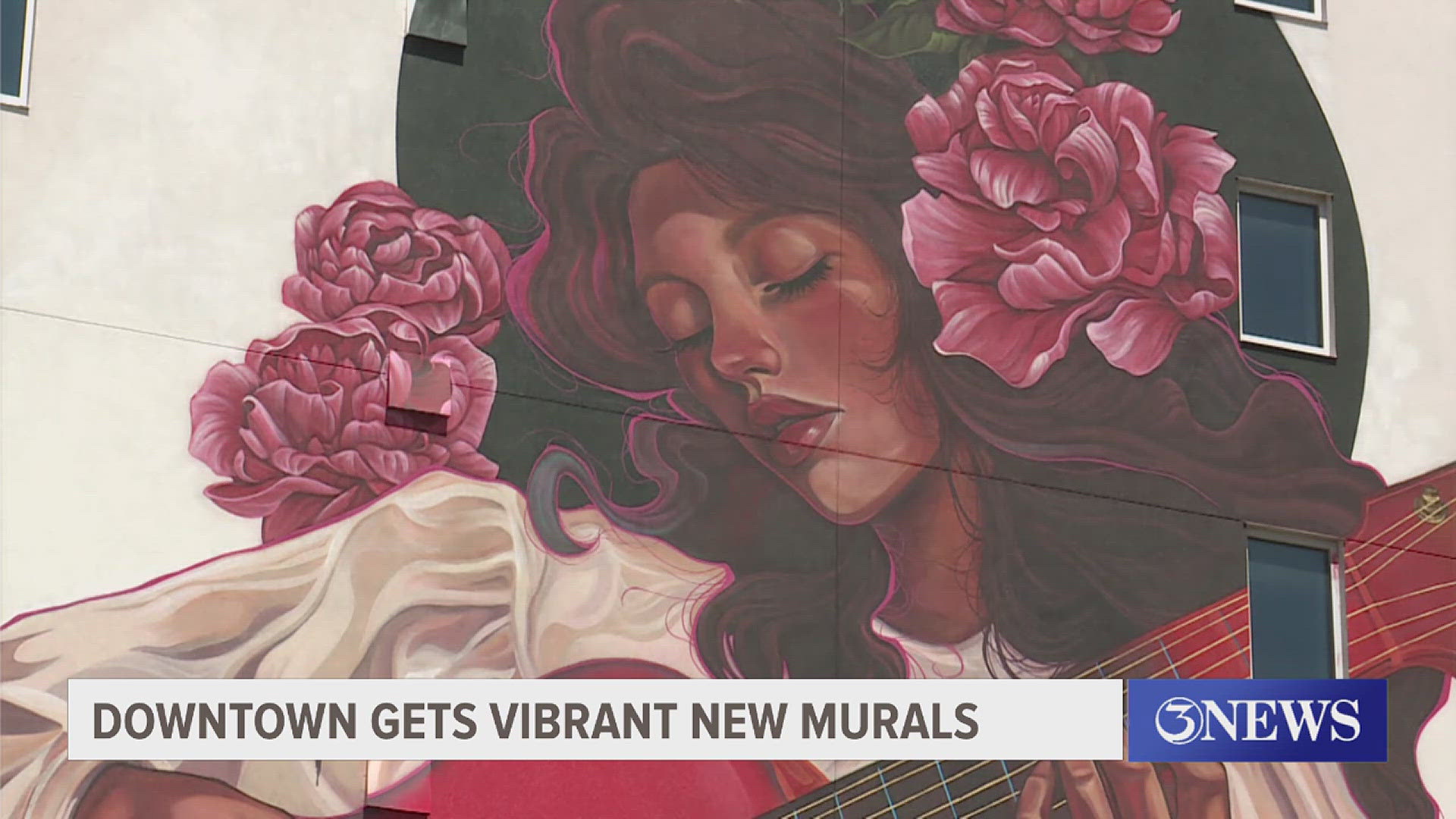 Downtown gets vibrant new murals
