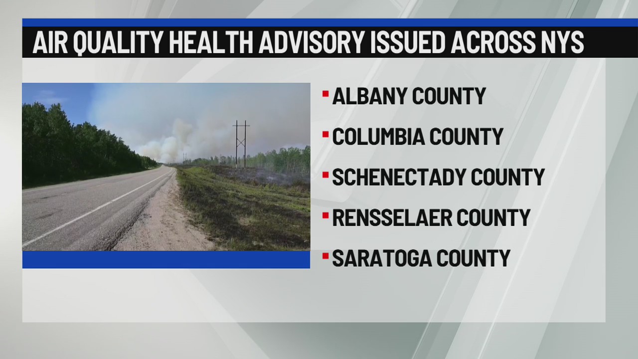 Air Quality Health Advisory issued across NYS