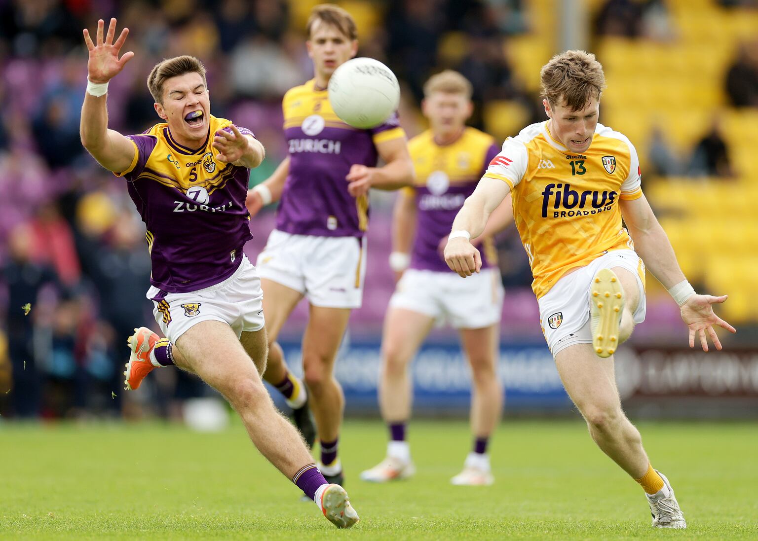 Antrim bow out of Tailteann Cup despite gutsy late fightback in Wexford