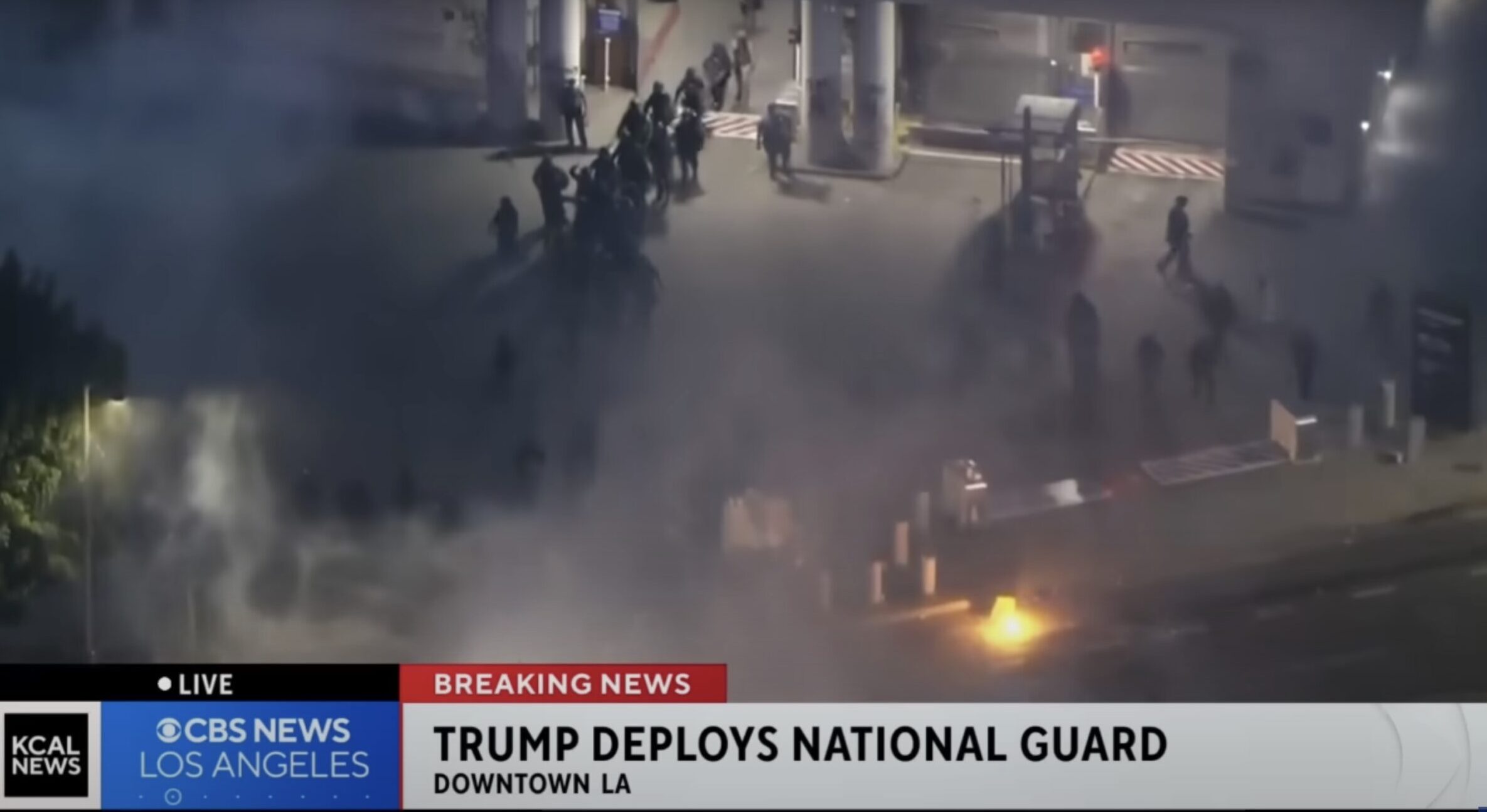 ‘I Can’t See Anything!’ Tear Gas Leaves Reporter Gasping for Breath in ...