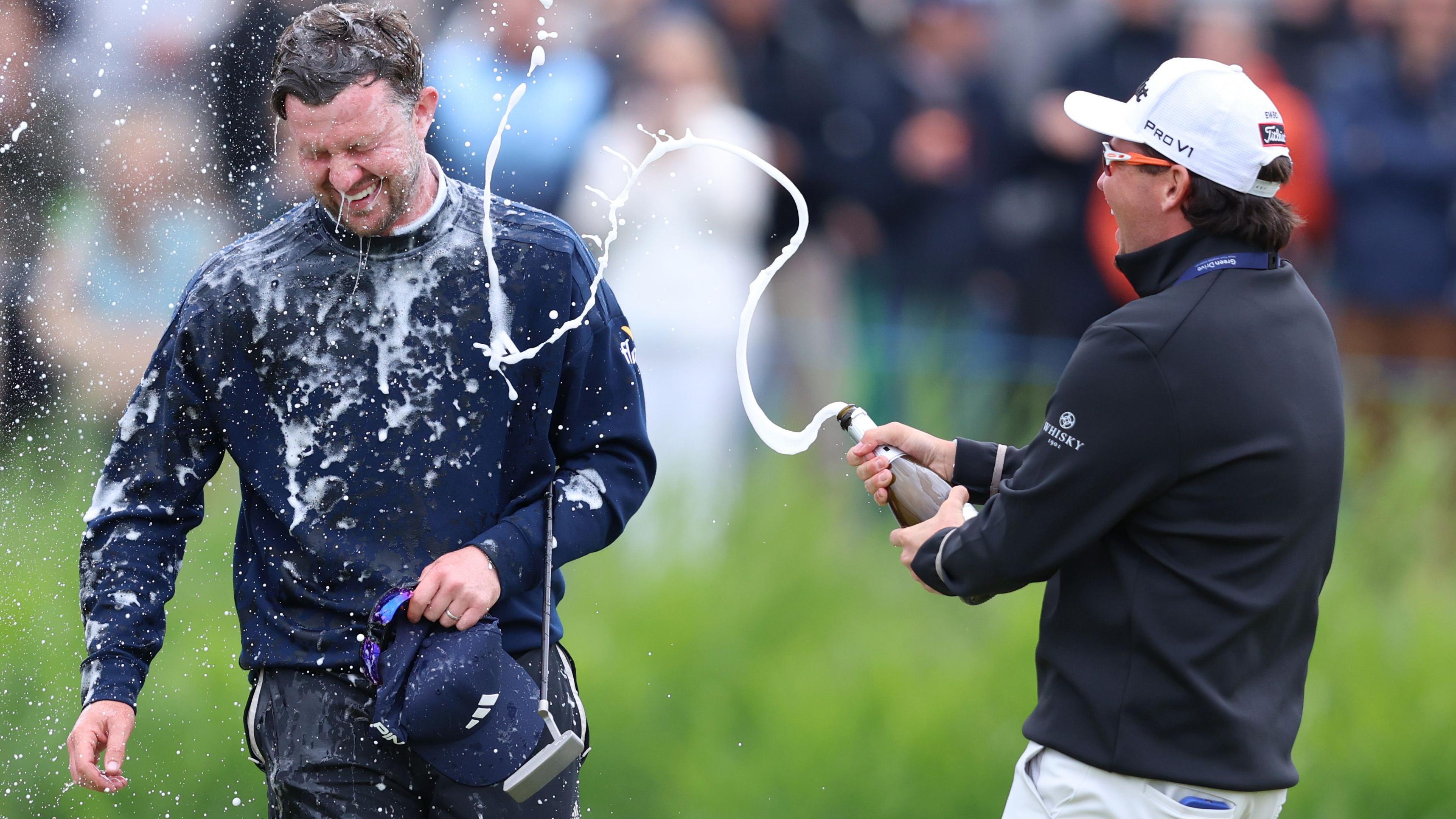 Scotland's Syme 'overjoyed' after KLM Open victory