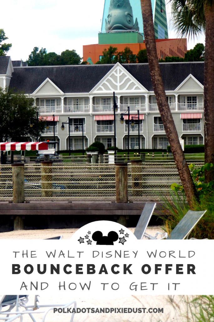 Walt Disney World Bounceback Offers 2026