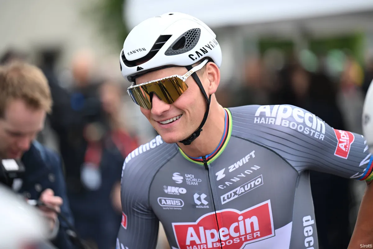 Geen geel en weer geen zege, maar Van der Poel weet waar hij mee bezig ...