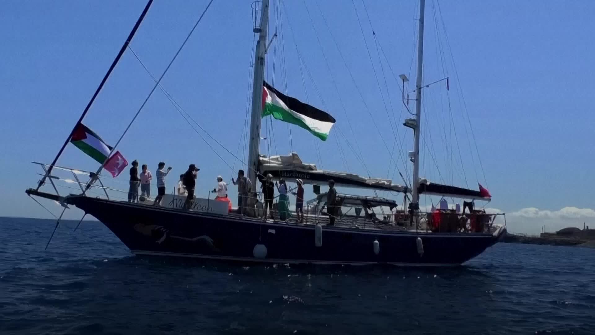 Israel vows to prevent aid boat carrying Greta Thunberg from reaching Gaza