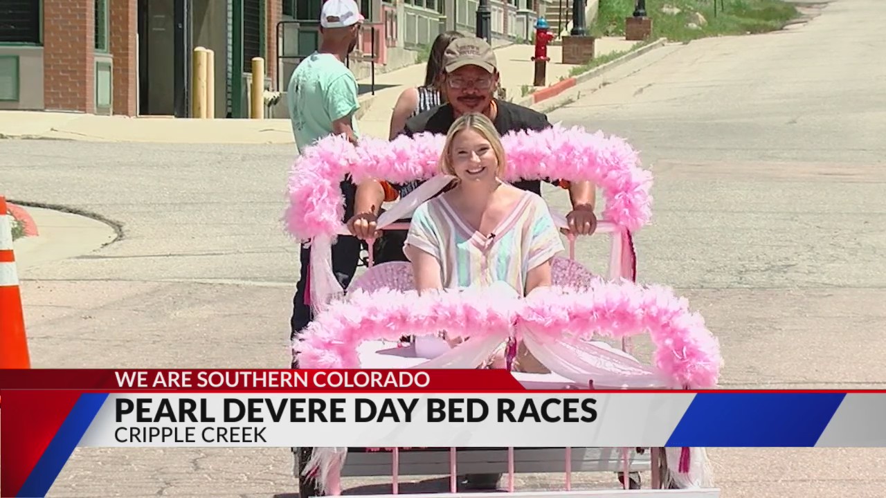 2025 Cripple Creek bed race for Pearl DeVere Day