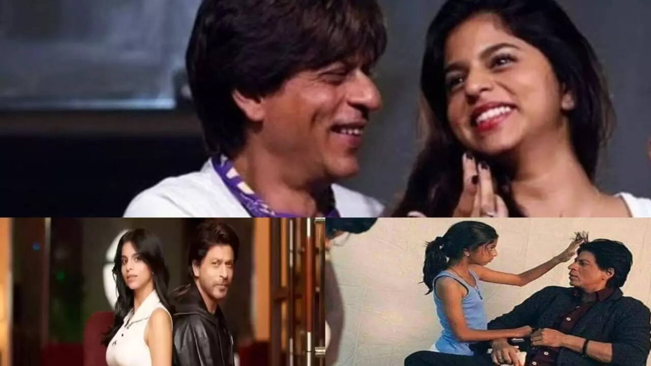 SRK’s bond with daughter Suhana