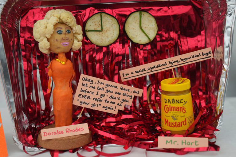 Squash baby Trump, 'Cauli Parton' and 'Cornclave' wow at vegetable ...