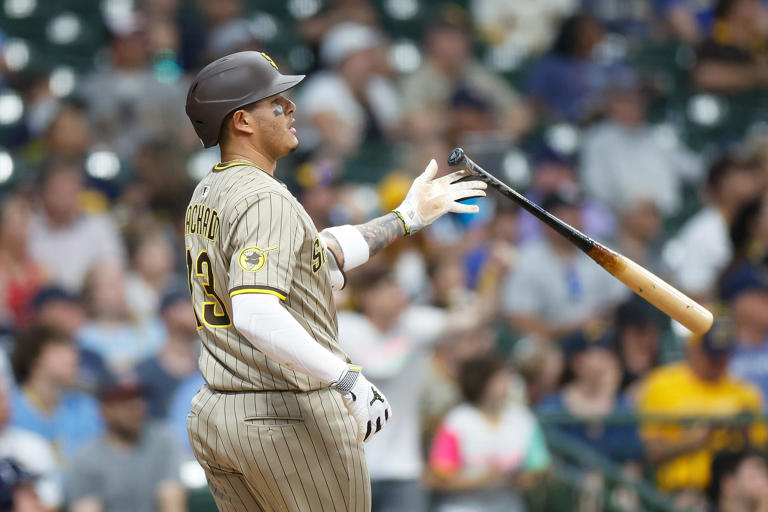 Padres 1, Brewers 0: Milwaukee villain Manny Machado's homer leads to ...