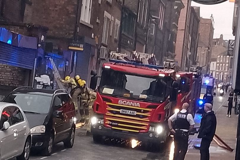 People evacuated from flats after Liverpool city centre fire