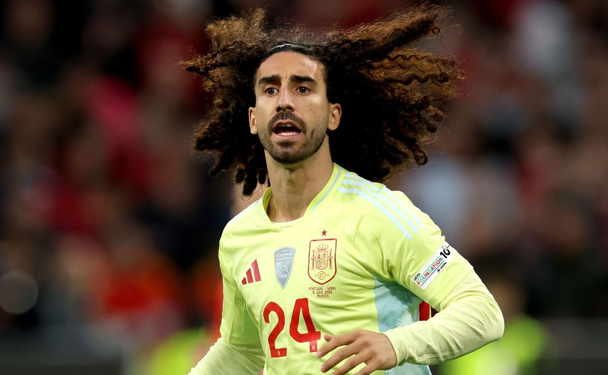 Why is Marc Cucurella being booed during the UEFA Nations League Final ...