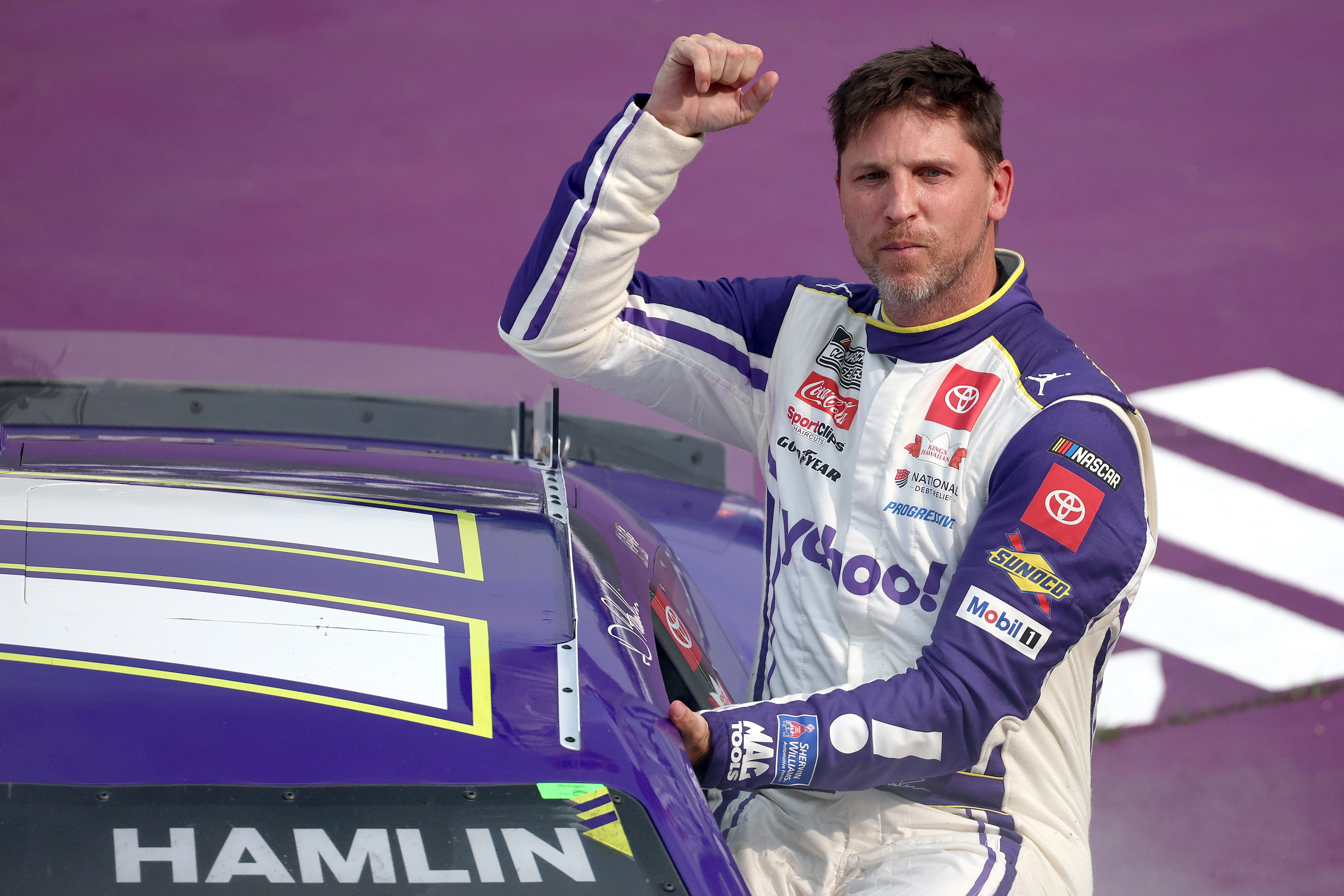 Denny Hamlin to miss NASCAR Mexico City race after son's birth. Who is ...