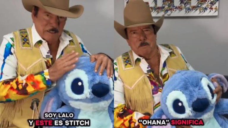 Lalo Mora sube un video junto a Stitch. tras el éxito del Palomazo Norteño: “Ohana significa la ...
