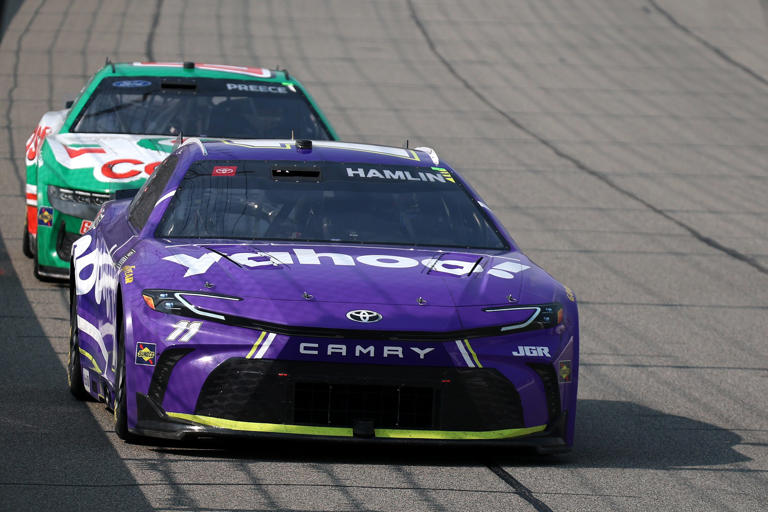 NASCAR Cup Series race at Michigan: Denny Hamlin wins FireKeepers ...