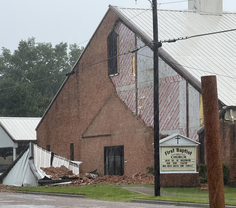 Storm causes heavy damage to Timpson church building