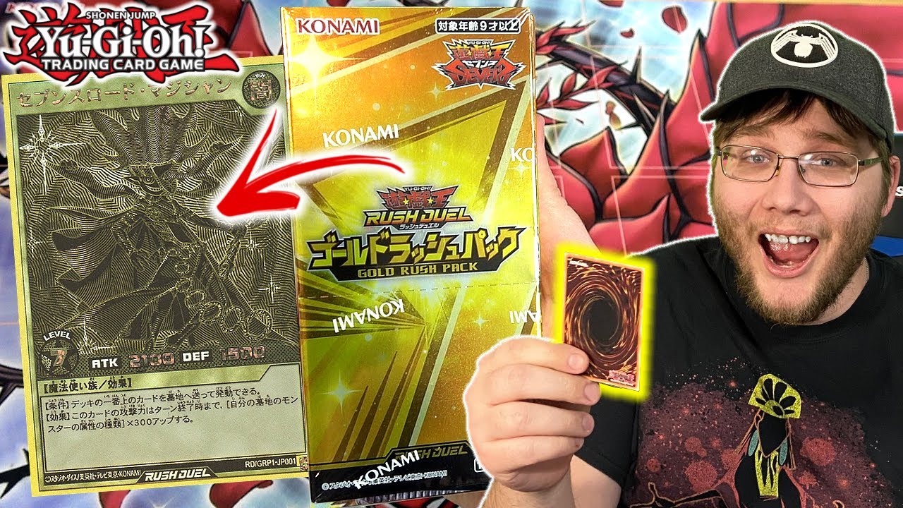 New Gold Rarity Yu-Gi-Oh! Gold Rush Pack Unboxing