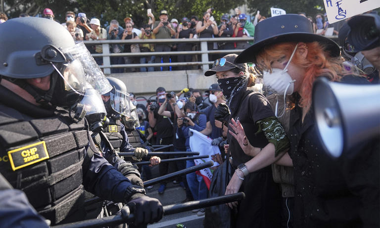 ‘Paid Insurrectionists!’ Trump Demands Gavin ‘Newscum’ & Mayor Bass ...