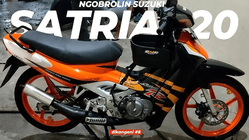 Suzuki Satria 120, Si Kencang Bermesin 2-Tak yang Masih Bertenaga