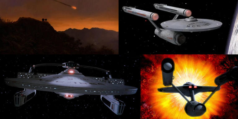Famous Star Trek Starships That Were Destroyed