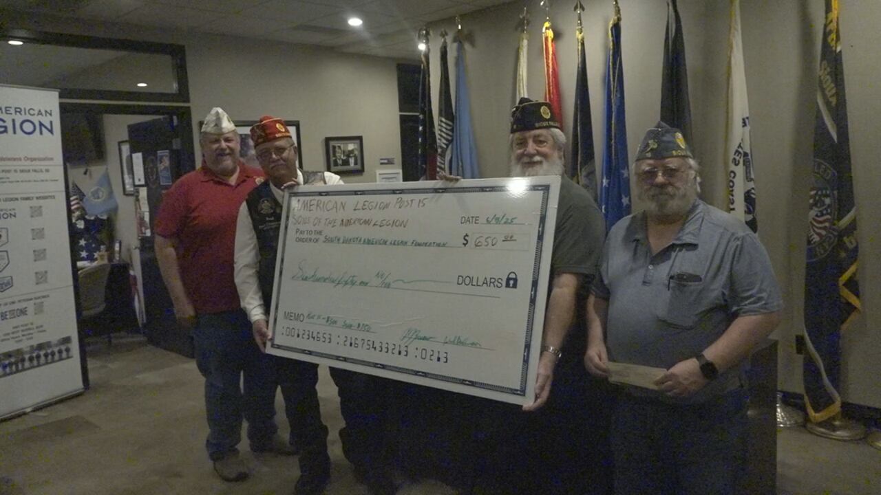 American Legion Ride 605 makes stop in Sioux Falls