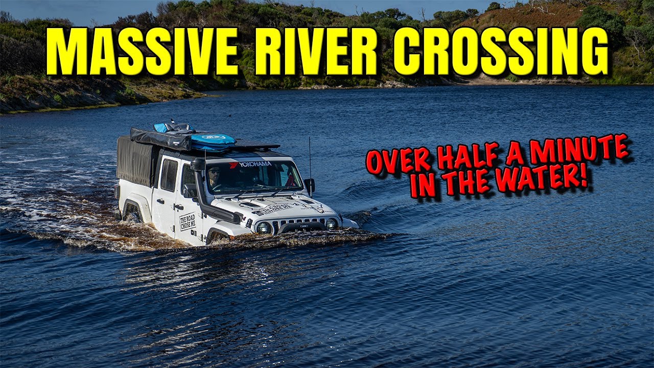 Exploring Sandy Cape Track Tasmania in an Overland Jeep Gladiator