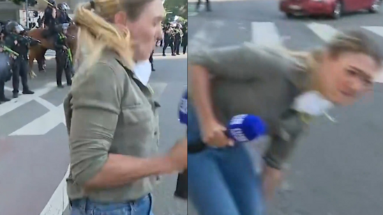 Who is Lauren Tomasi? Australian reporter shot with rubber bullet in LA ...