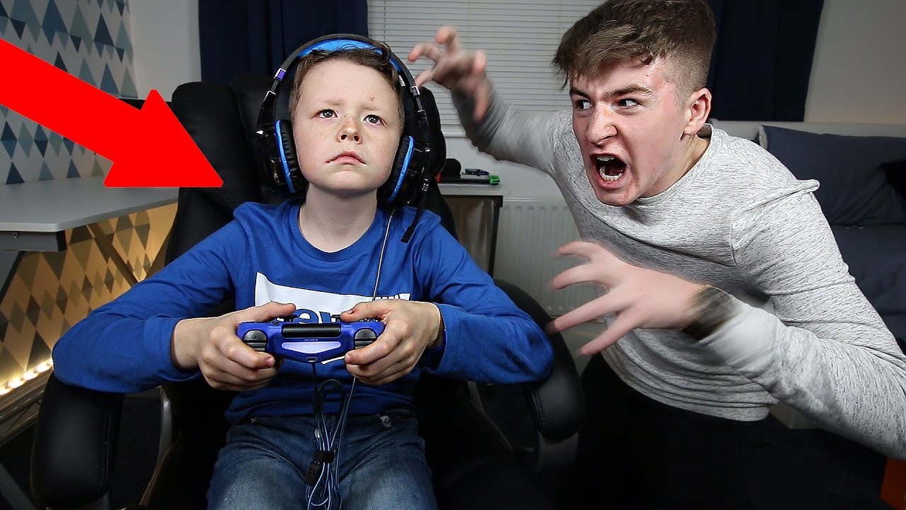 My little brother completely ignored me for 24 hours